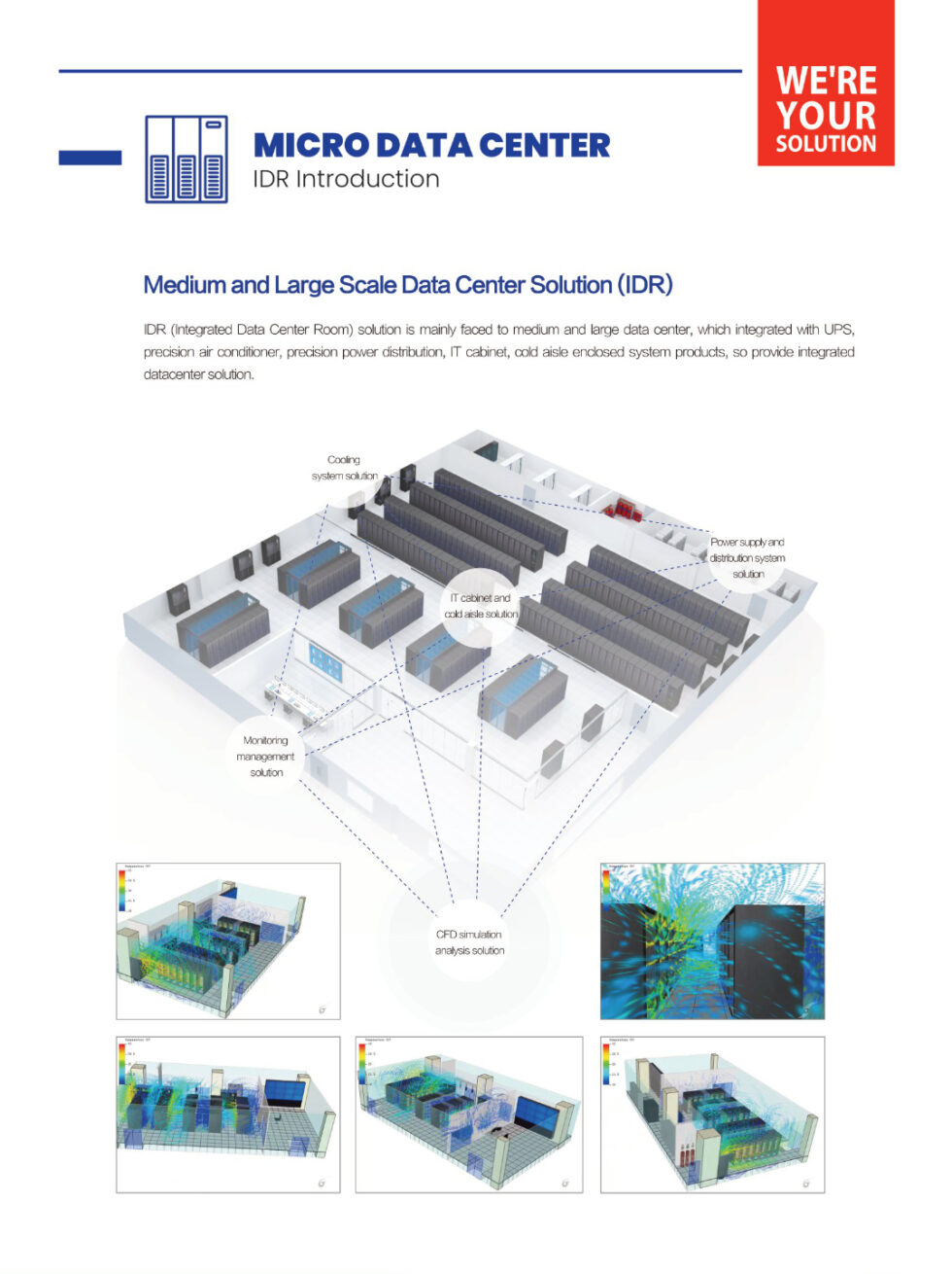 IDR (Integrated Data Center Room) Solution - Thai Industech Co. Ltd.